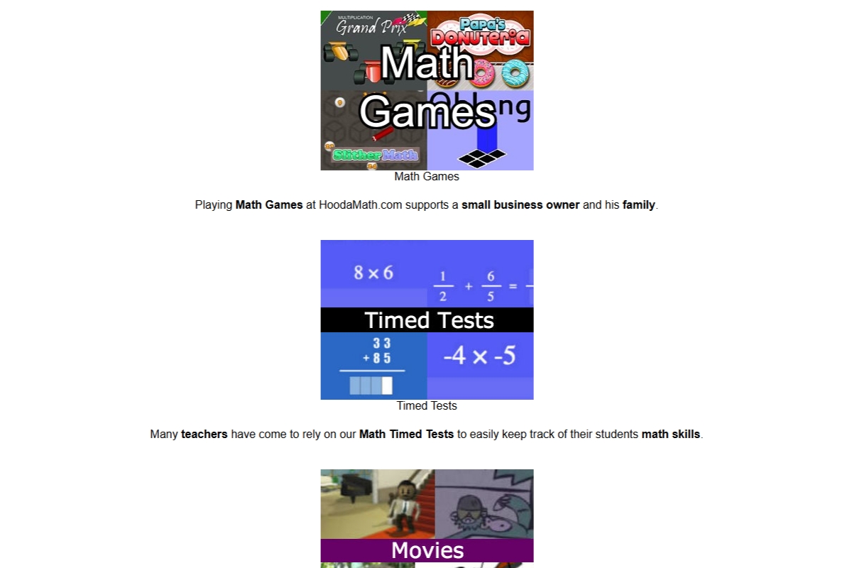 Hooda Math Go To Games Math Online For Free Smart